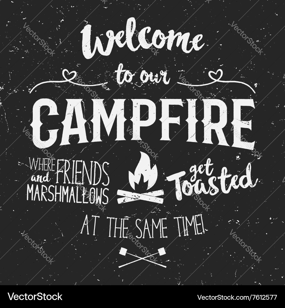 Vintage typography poster with sign Royalty Free Vector