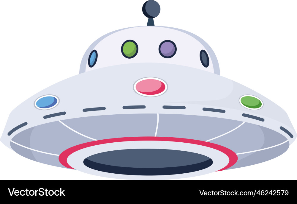 Alien craft Royalty Free Vector Image - VectorStock