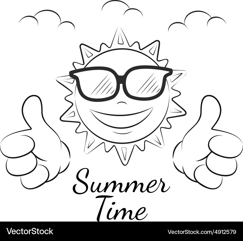 Free Smiling Sun Vector Images (over 980)
