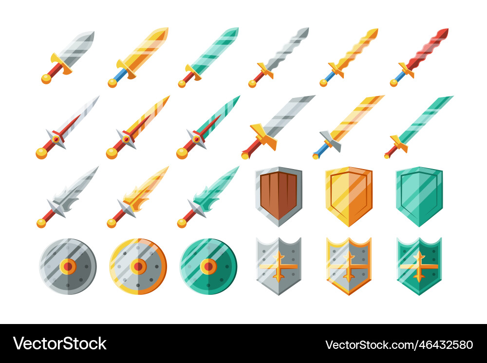 Game icon set Royalty Free Vector Image - VectorStock