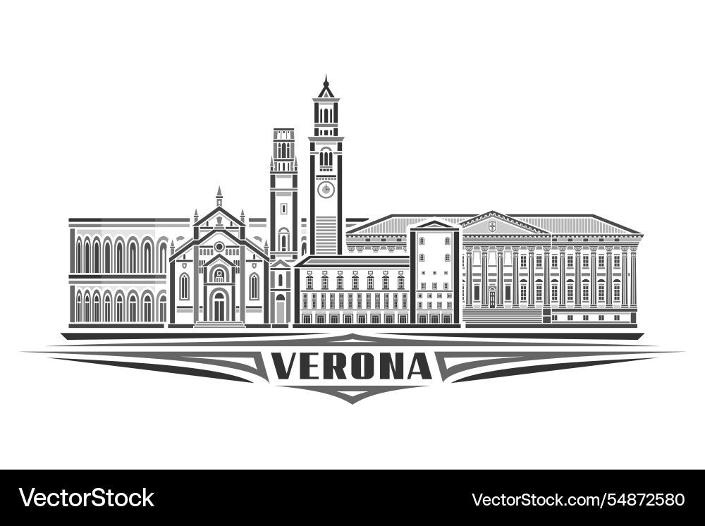 Verona Royalty Free Vector Image - VectorStock