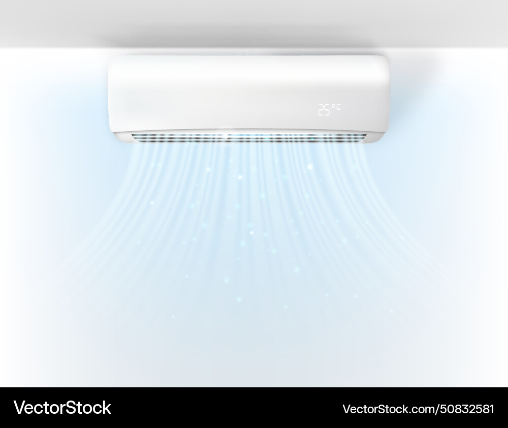 Air conditioner Royalty Free Vector Image - VectorStock