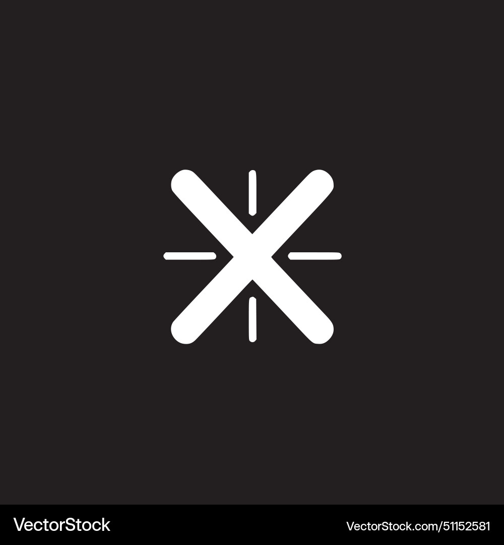 Math - black and white isolated icon Royalty Free Vector