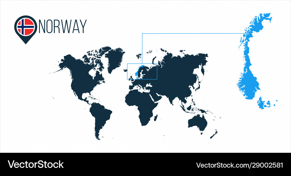 Norway Location On The World Map