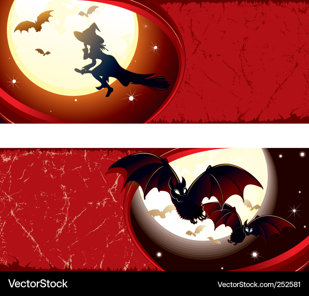 Witch background Royalty Free Vector Image - VectorStock