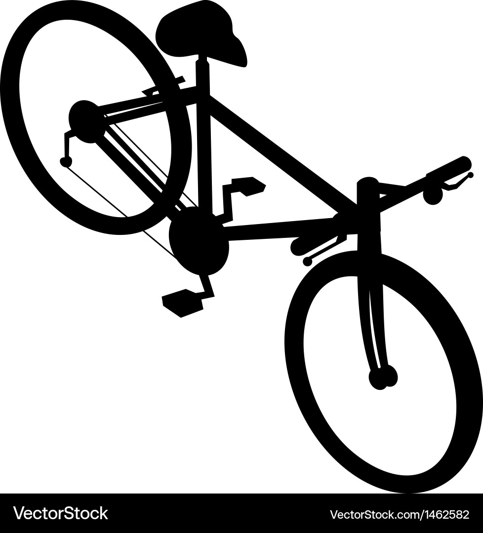 Racing bicycle bike Royalty Free Vector Image - VectorStock