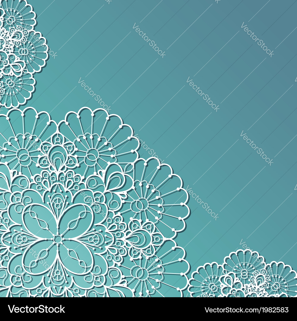 Lace background Royalty Free Vector Image - VectorStock