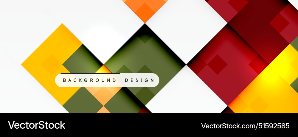 Dynamic colorful squares background Royalty Free Vector