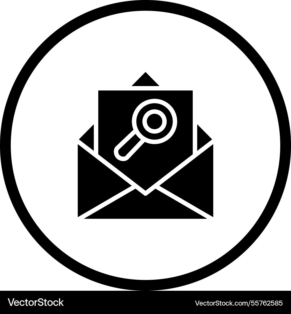 Searching icon design Royalty Free Vector Image