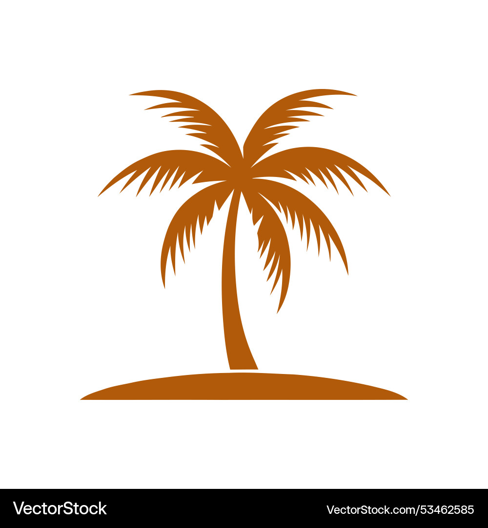 Coconut Tree Vector Logo Coconut Tree Vector In Illustrator, SVG, JPG,
