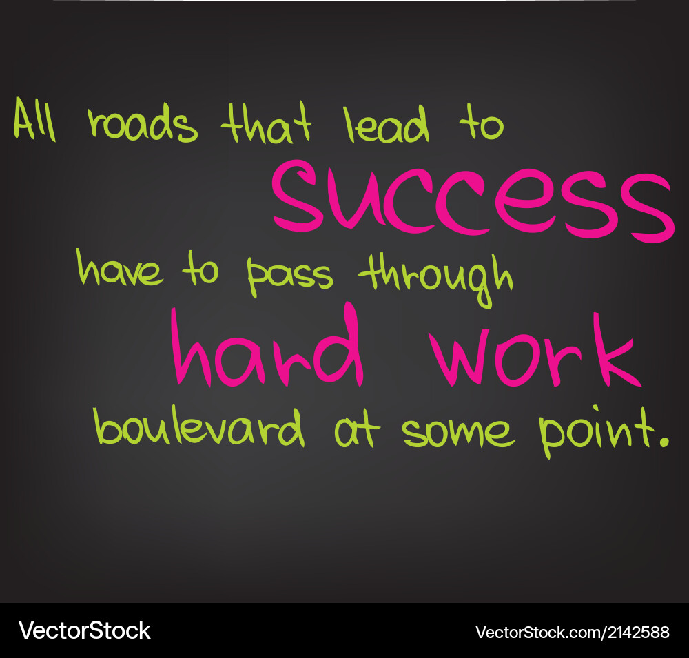 All the roads lead Royalty Free Vector Image - VectorStock