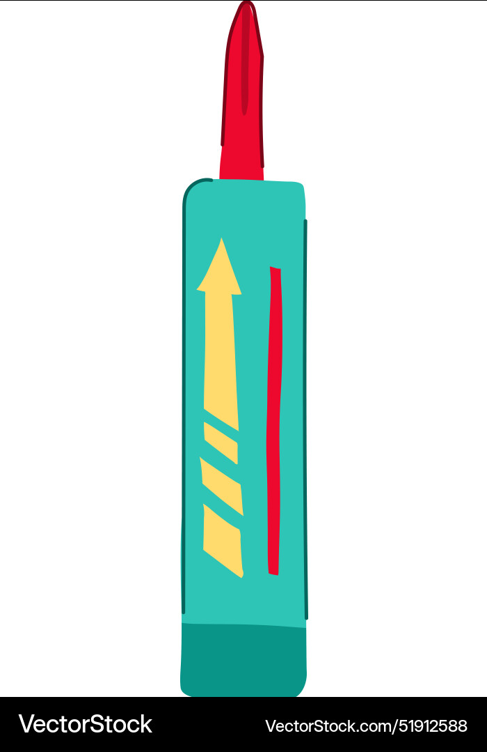 Carpentry wood glue cartoon Royalty Free Vector Image