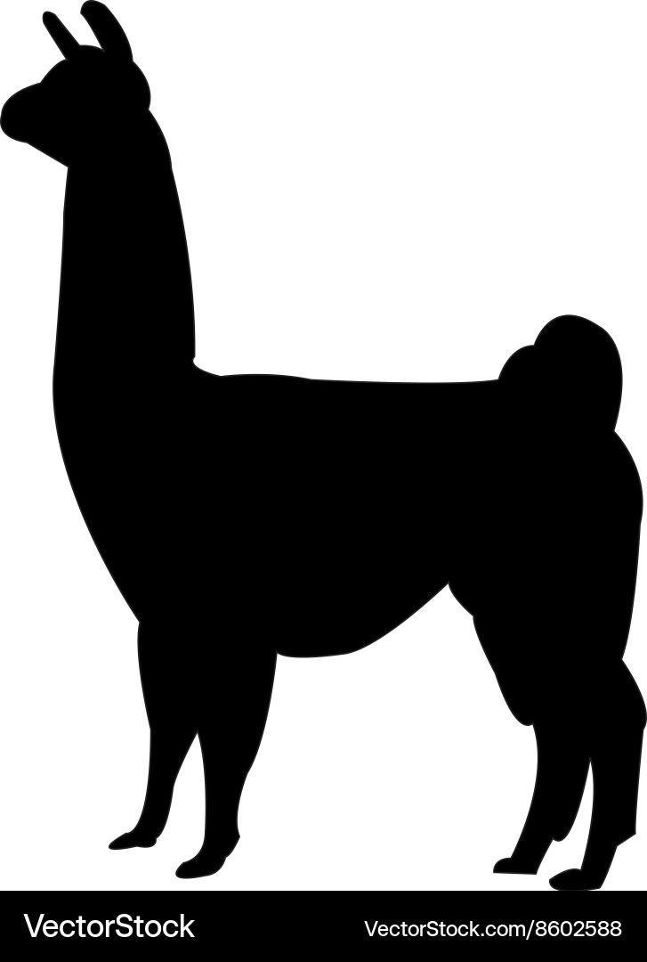 Lama Royalty Free Vector Image - VectorStock