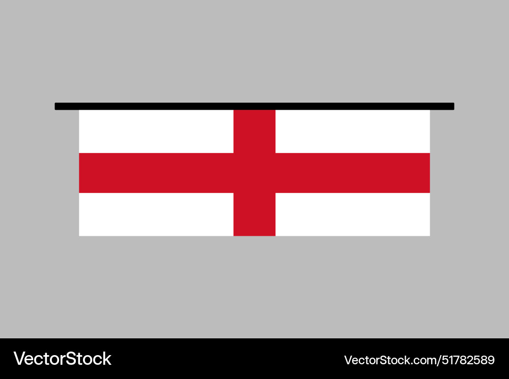 England flag Royalty Free Vector Image - VectorStock