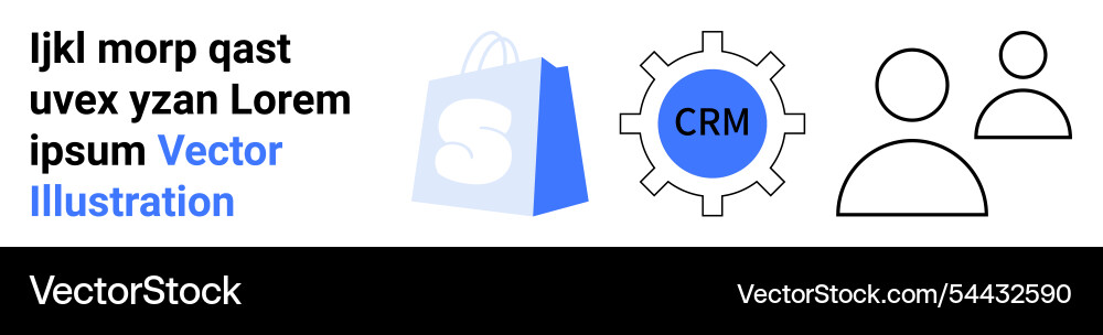 Business management system featuring ecommerce crm