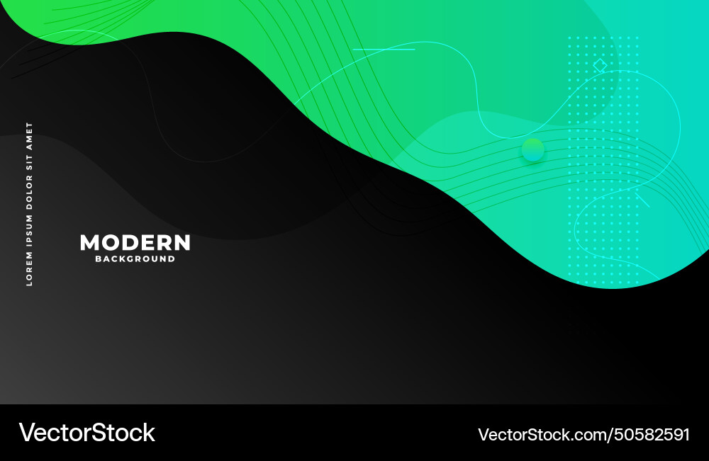 Modern fluid curvy movement banner Royalty Free Vector Image