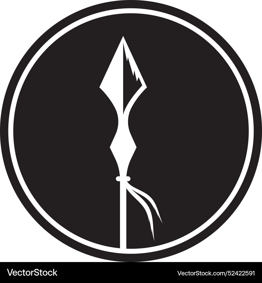 Spear logo Royalty Free Vector Image - VectorStock
