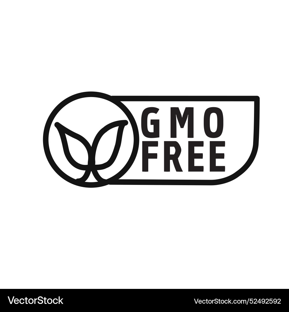 Gmo free icon linear graphics set Royalty Free Vector Image Gmo free icon linear graphics set Royalty Free Vector Image