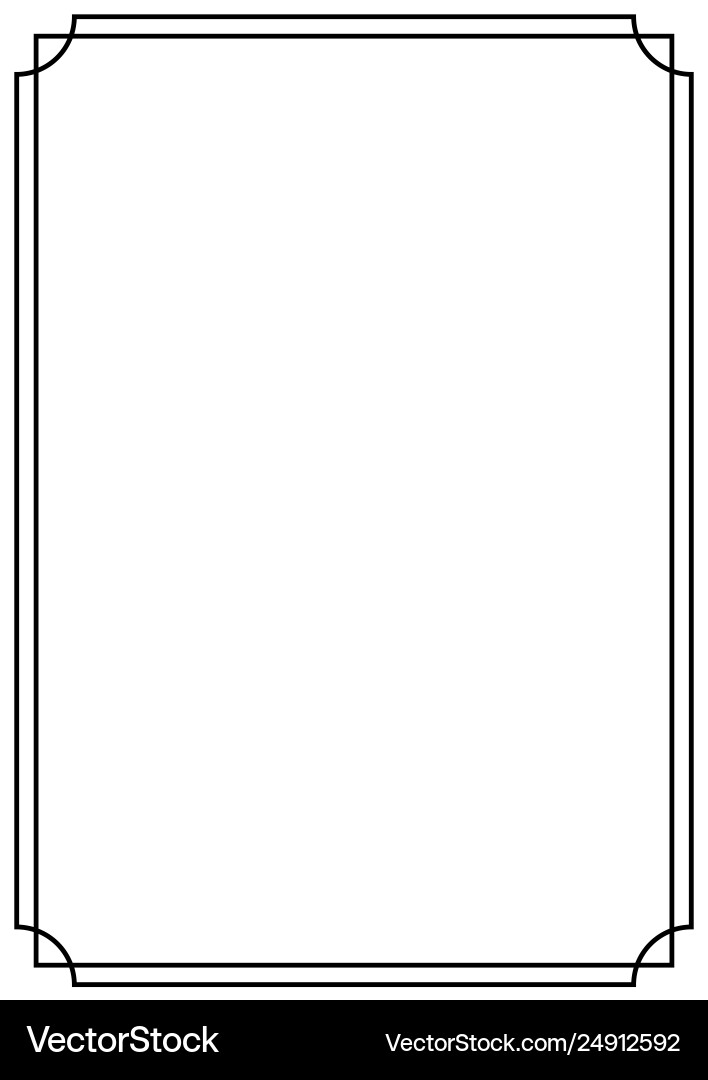 Page Border A4 Design For Project Royalty Free Vector Image 54 Off