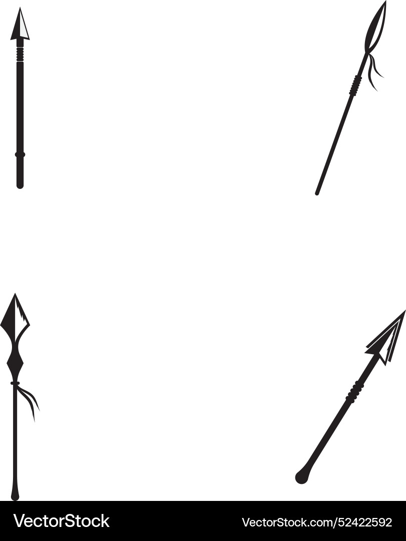 Spear logo Royalty Free Vector Image - VectorStock