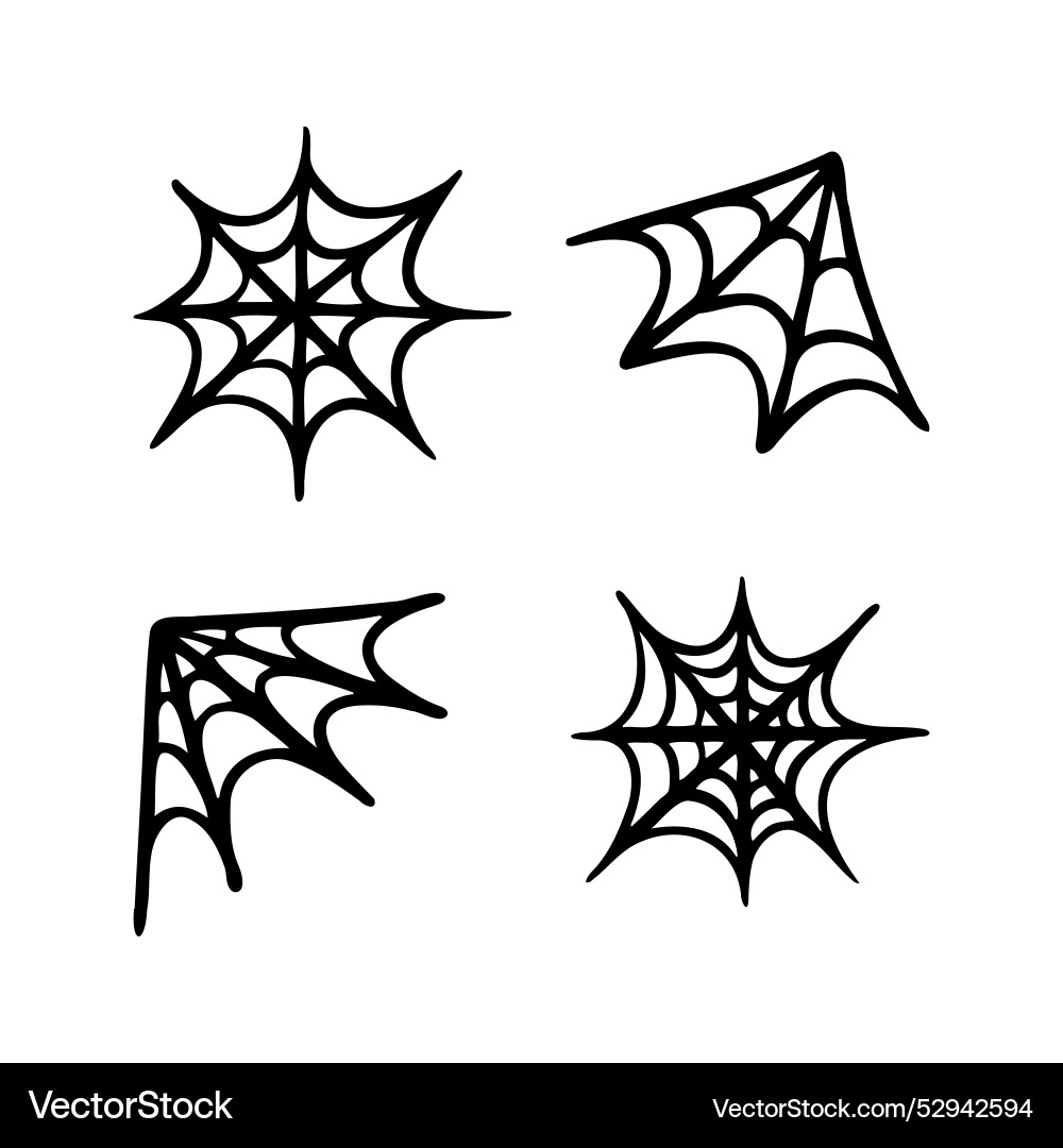 Spider Web With Spider Clip Art 33 Spider Web Corner High Res