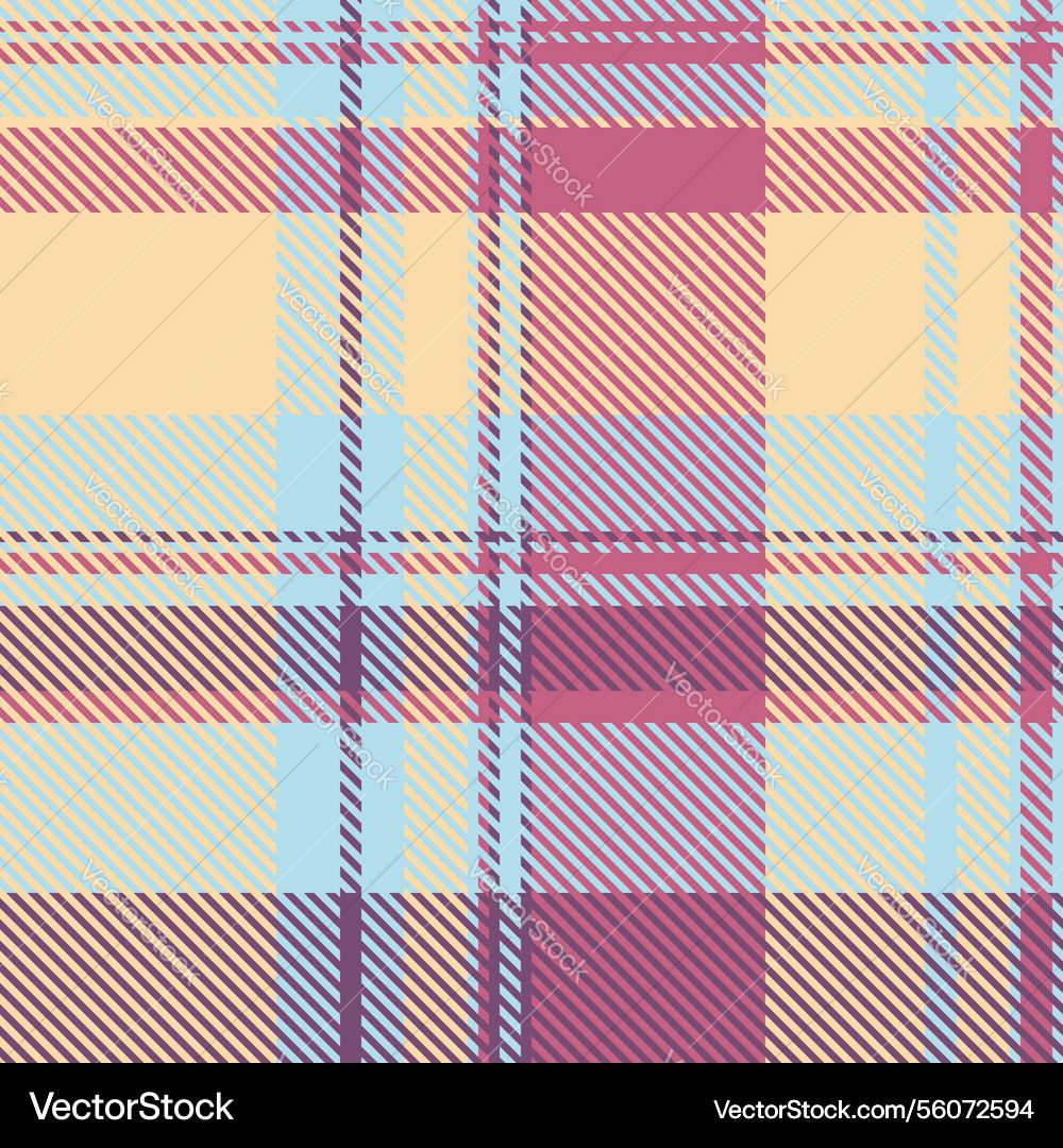 Soft pastel plaid pattern a delicate and stylish Vector Image