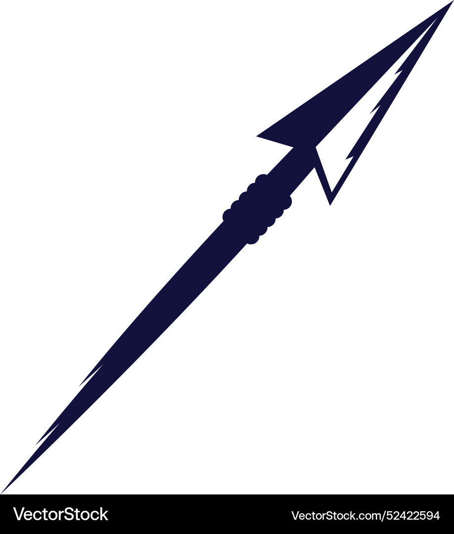 Spear logo Royalty Free Vector Image - VectorStock