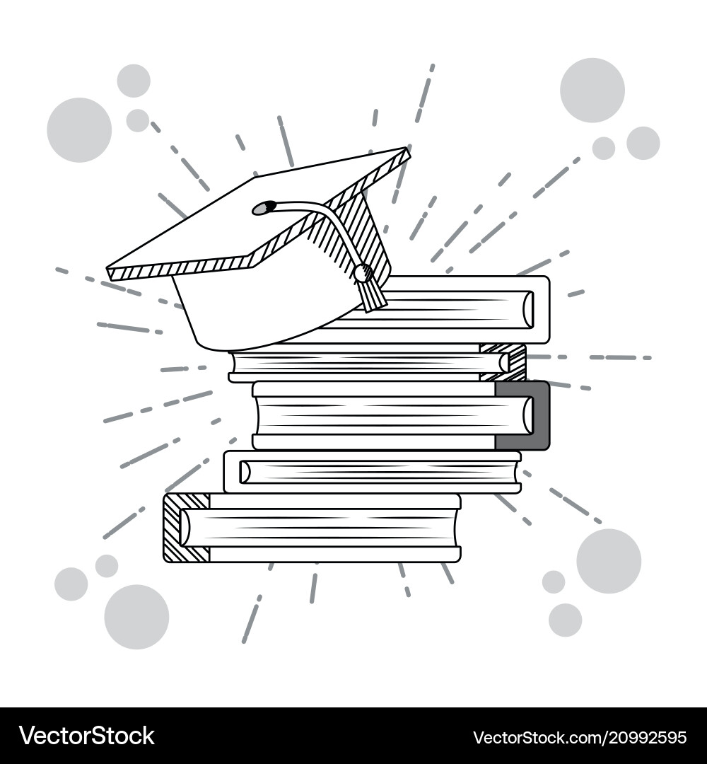 Hand draw education cartoons Royalty Free Vector Image