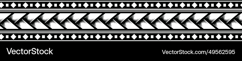 Polynesian Tribal Tattoos Royalty Free Vector Image