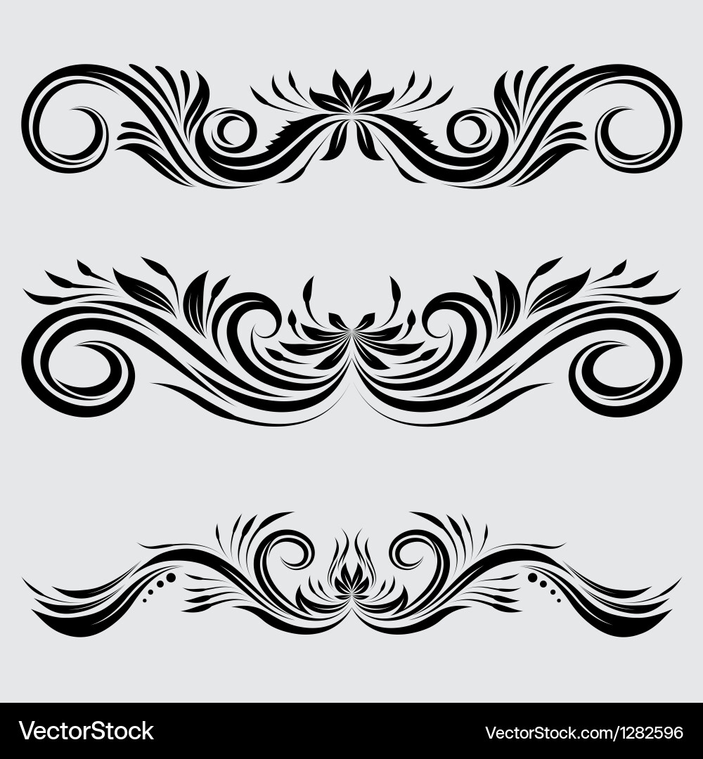 Decorative ornamental Royalty Free Vector Image