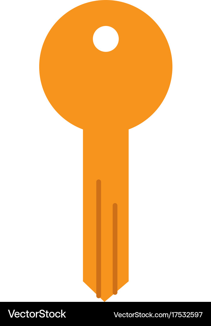 Key access tool business button icon Royalty Free Vector