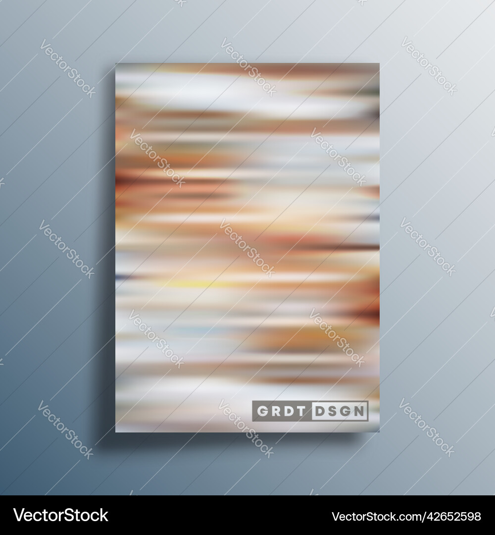 Gradient design for flyer poster brochure cover Vector Image
