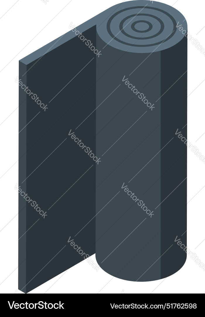 Roll of roofing material waterproofing membrane Vector Image