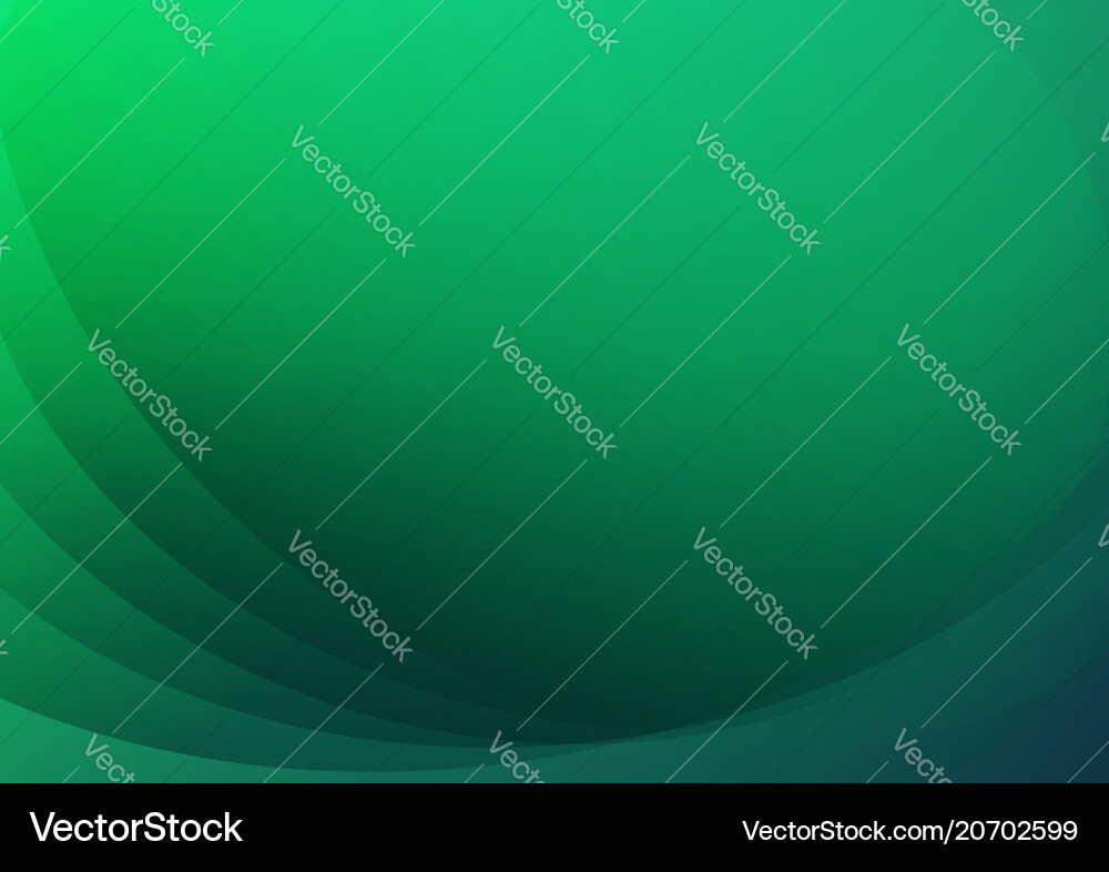 Abstract green curve background Royalty Free Vector Image