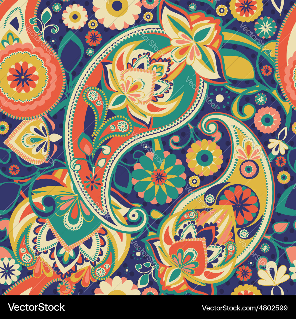 Paisley Royalty Free Vector Image - VectorStock