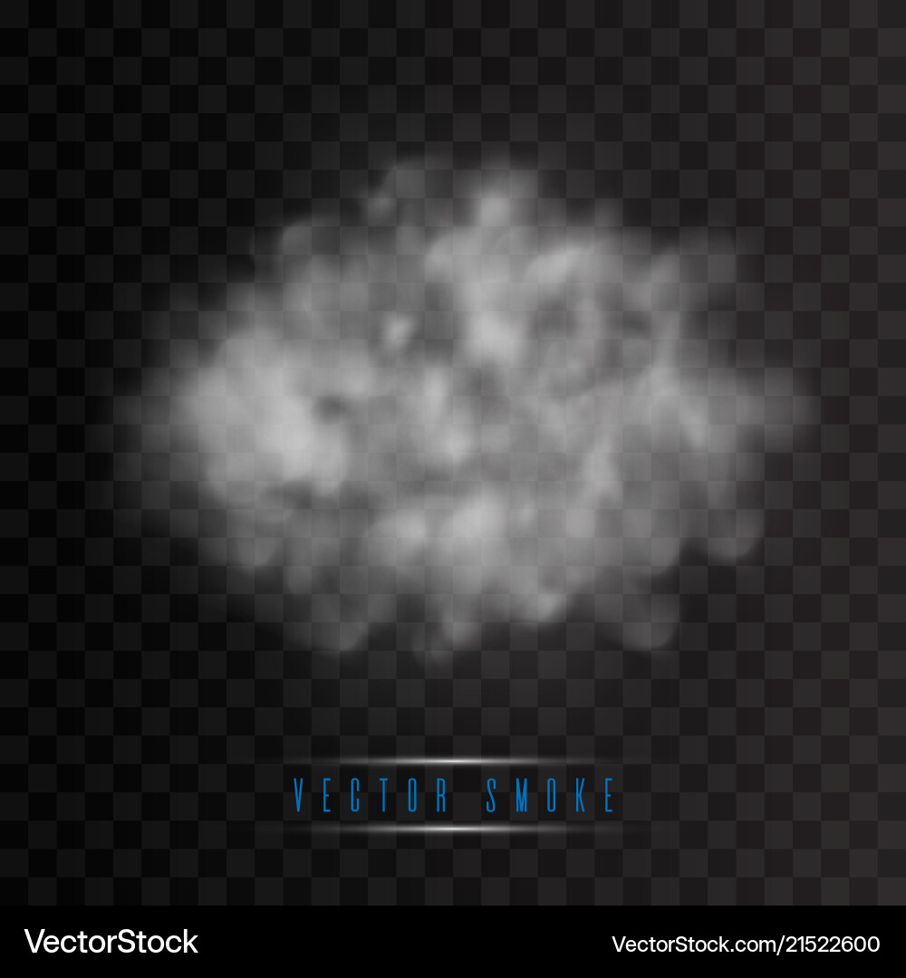 Smoke or cloud effect Royalty Free Vector Image