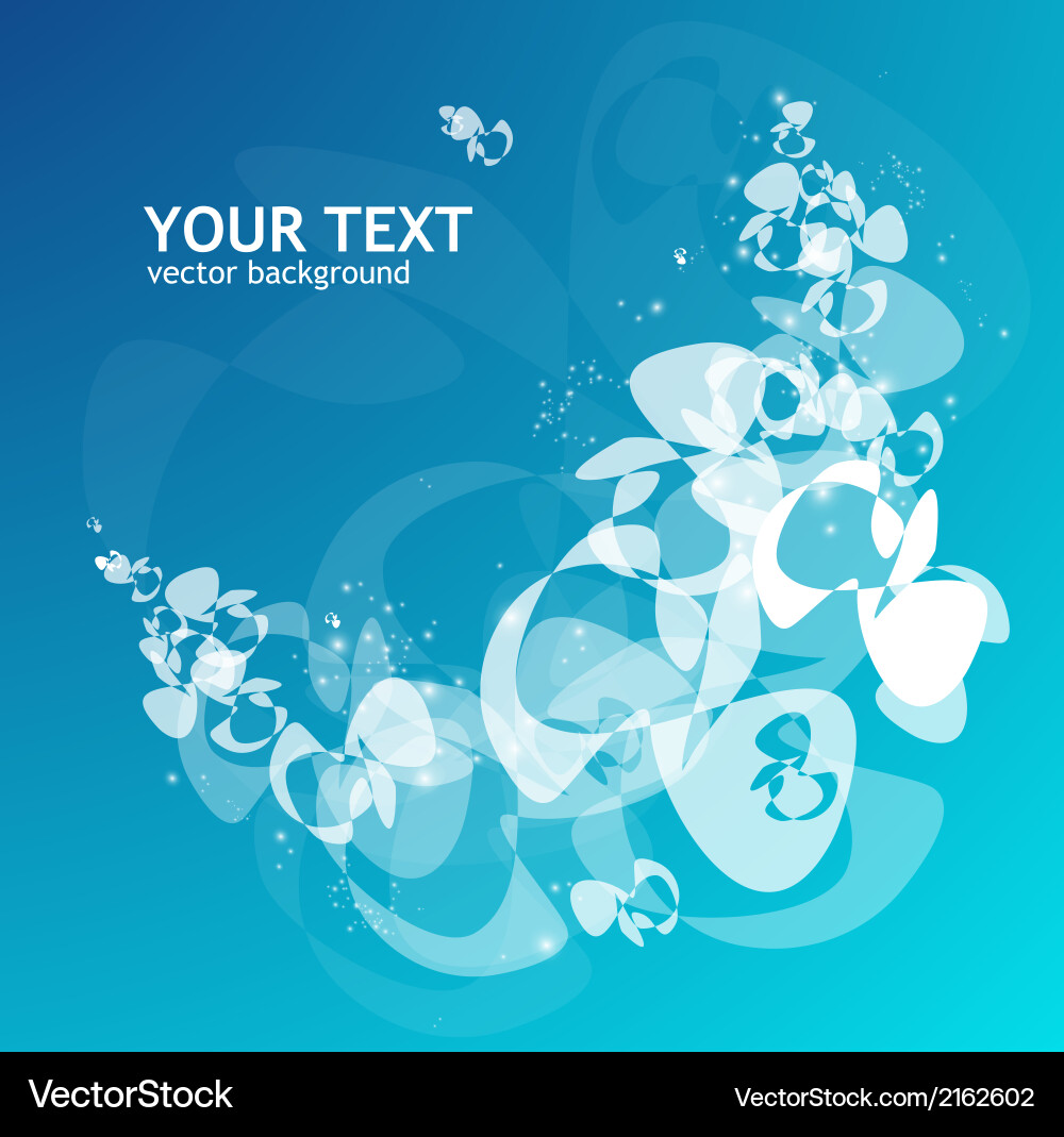 Abstract blue background Royalty Free Vector Image