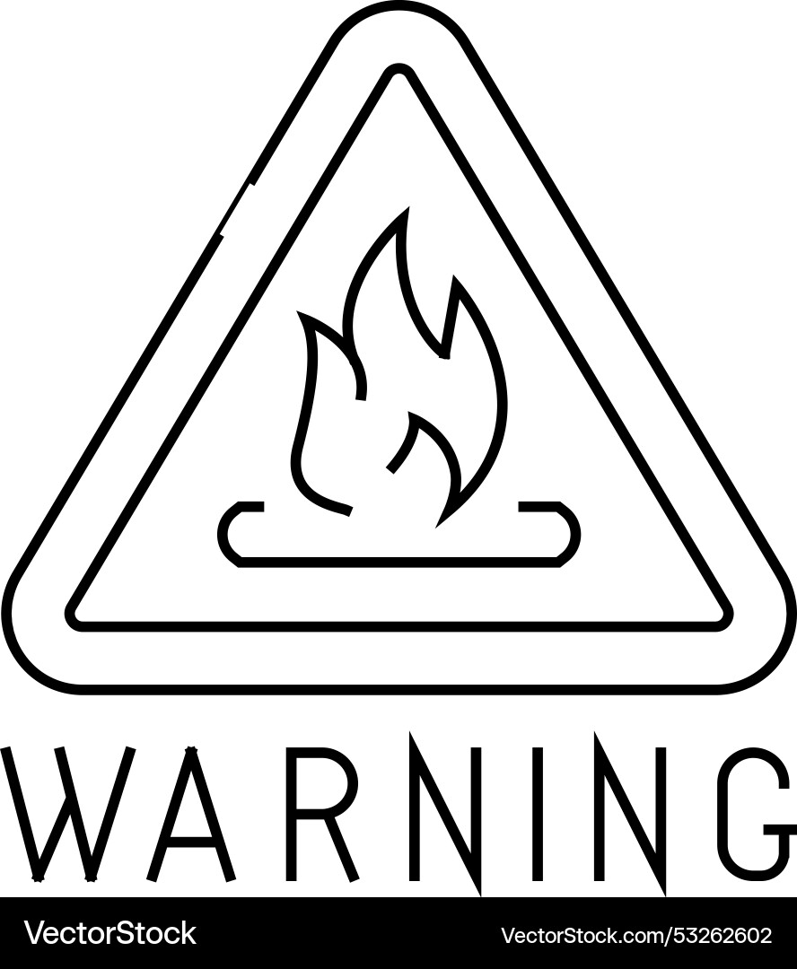 Safety gas service line icon Royalty Free Vector Image