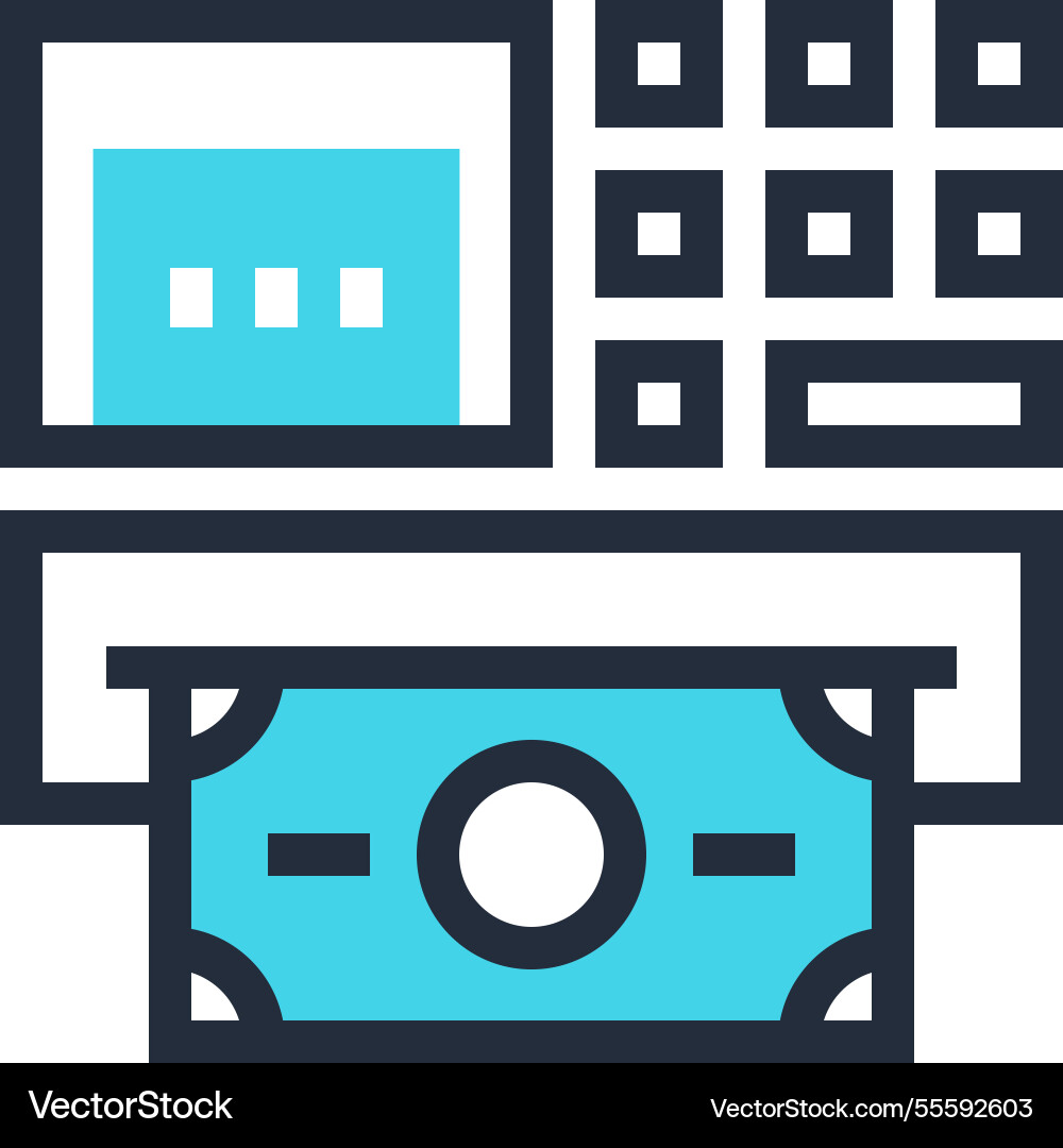 Atm Royalty Free Vector Image - VectorStock