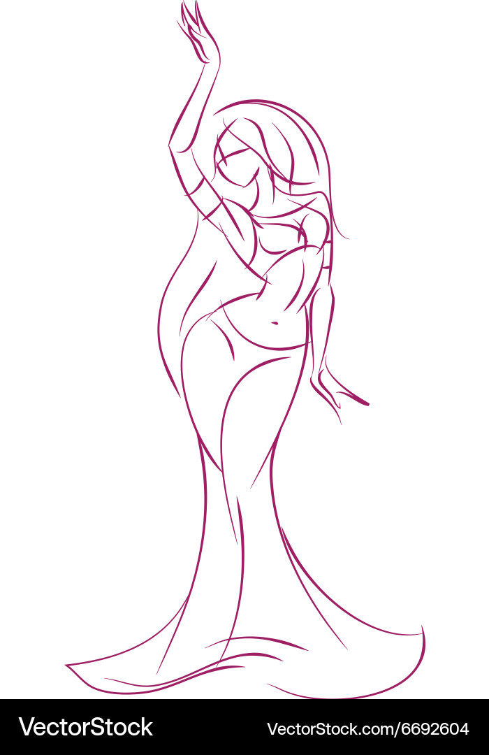 Belly Dancing Drawing Exploring The Powerful Connection Between Belly