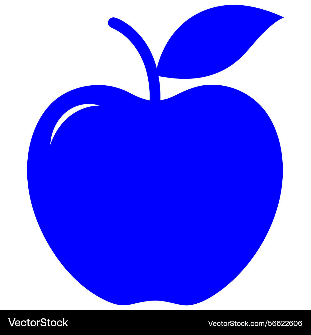 Apple color arts design Royalty Free Vector Image