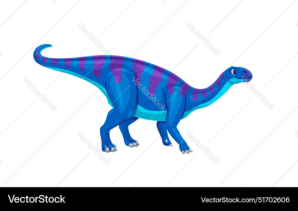 Cartoon coloradisaurus dinosaur dino character Vector Image