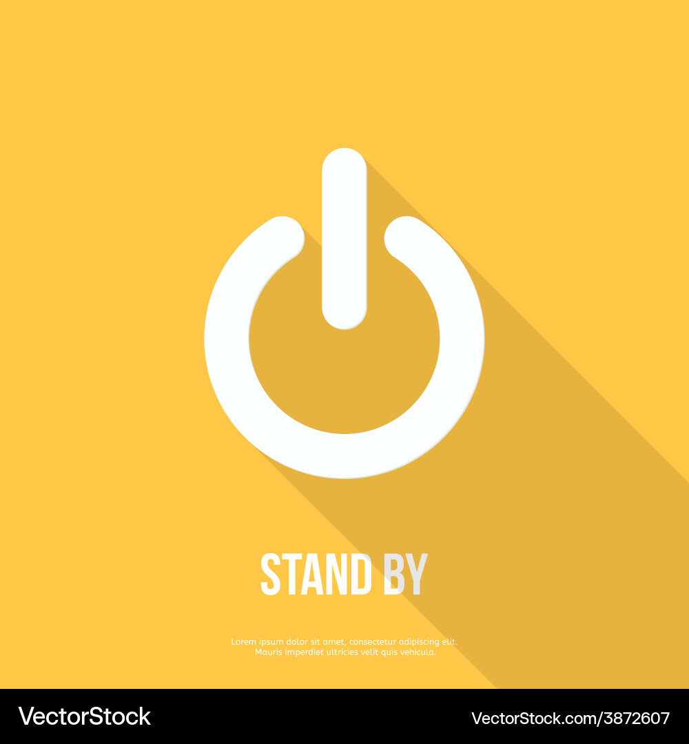 Power Switch Icon - On/Off Symbol Royalty Free Vector Image