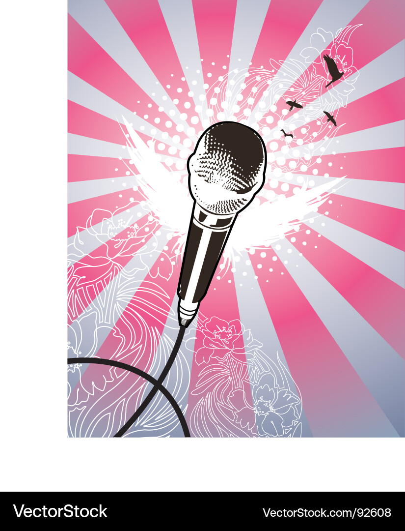 Microphone Royalty Free Vector Image - VectorStock