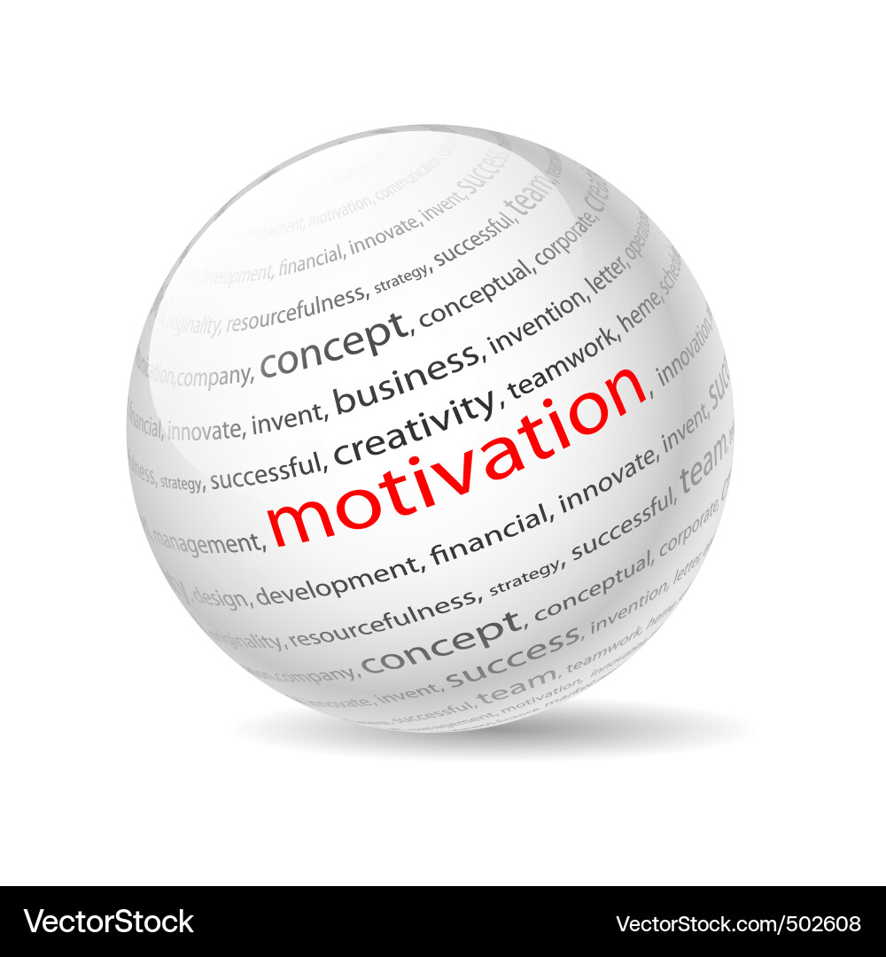 Motivation Royalty Free Vector Image - VectorStock