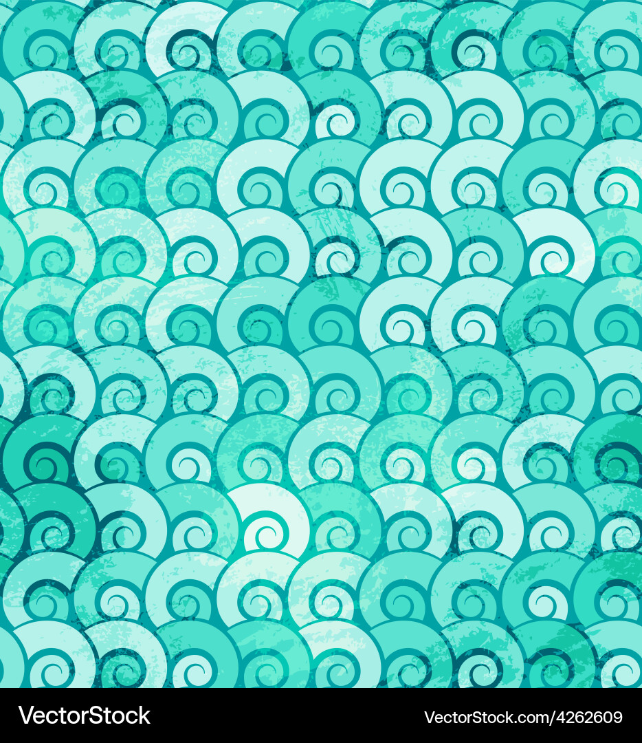 Abstract marine seamless Royalty Free Vector Image