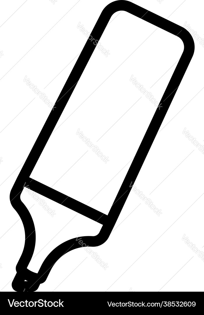 Marker icon Royalty Free Vector Image - VectorStock