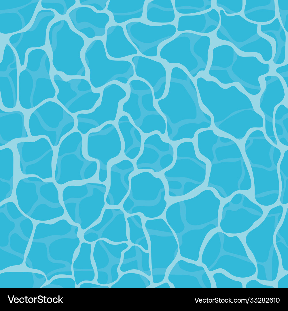 Shining water surface seamless pattern sea ripple Vector Image