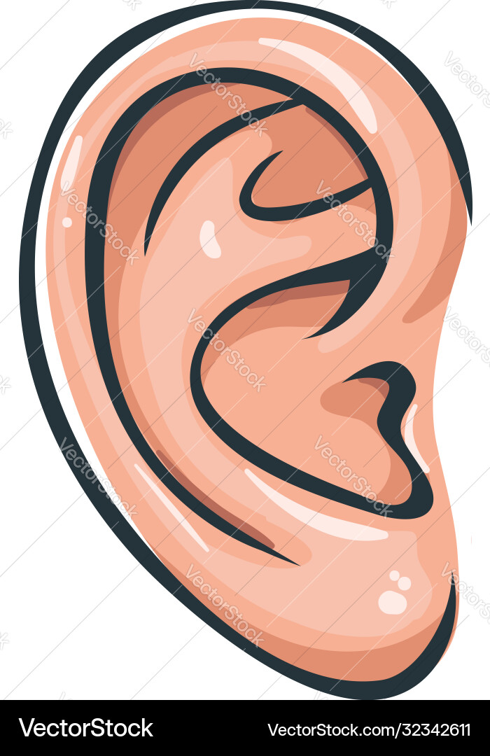 Ears Clipart Images RINGING IN YOUR EARS 5x7 CARTOON COLLECTION