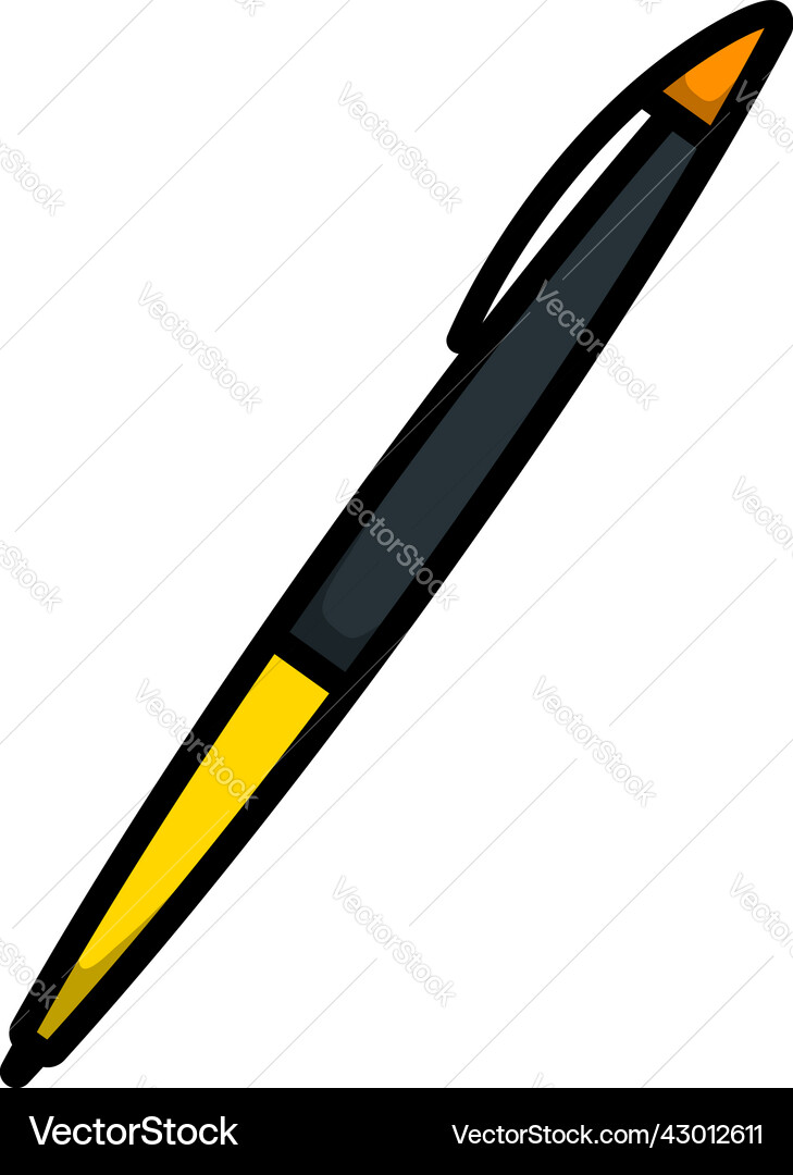 Pen icon Royalty Free Vector Image - VectorStock